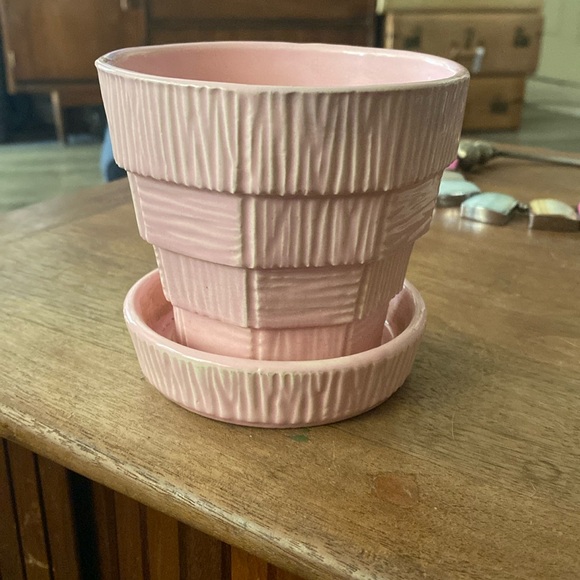 Mccoy | Art | Mccoy 953 Vintage Mid Century Modern Art Pottery Pink ...